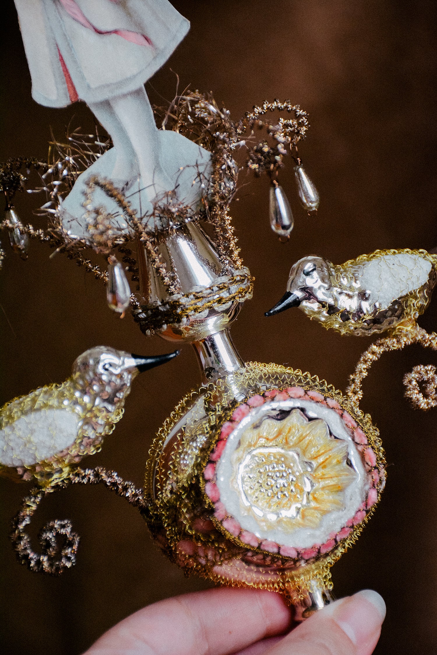 Victorian Christmas Tree Topper, Angel Topper, Victorian Topper ...