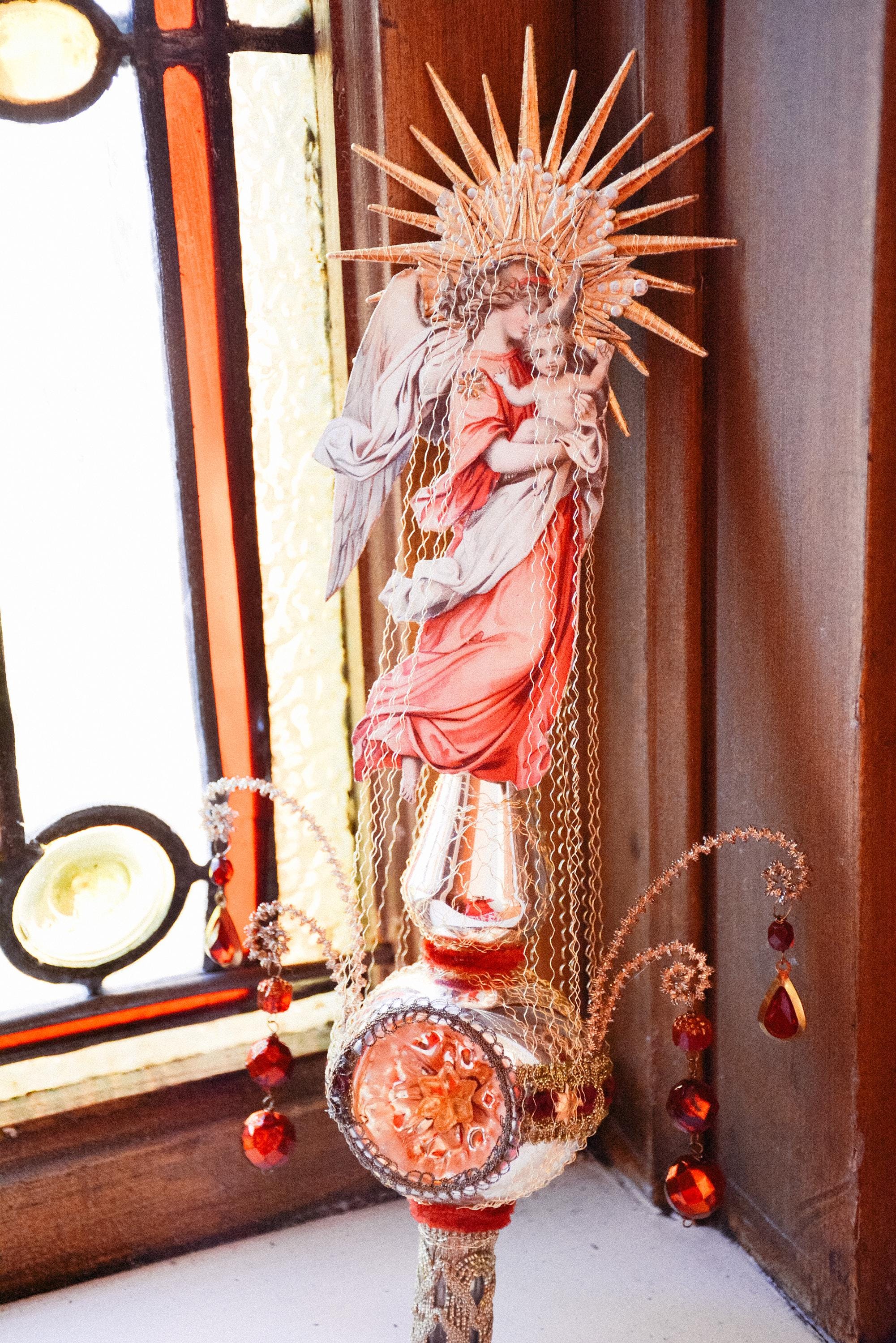 Angel Victorian Christmas Tree Topper | GLORIA - Etsy