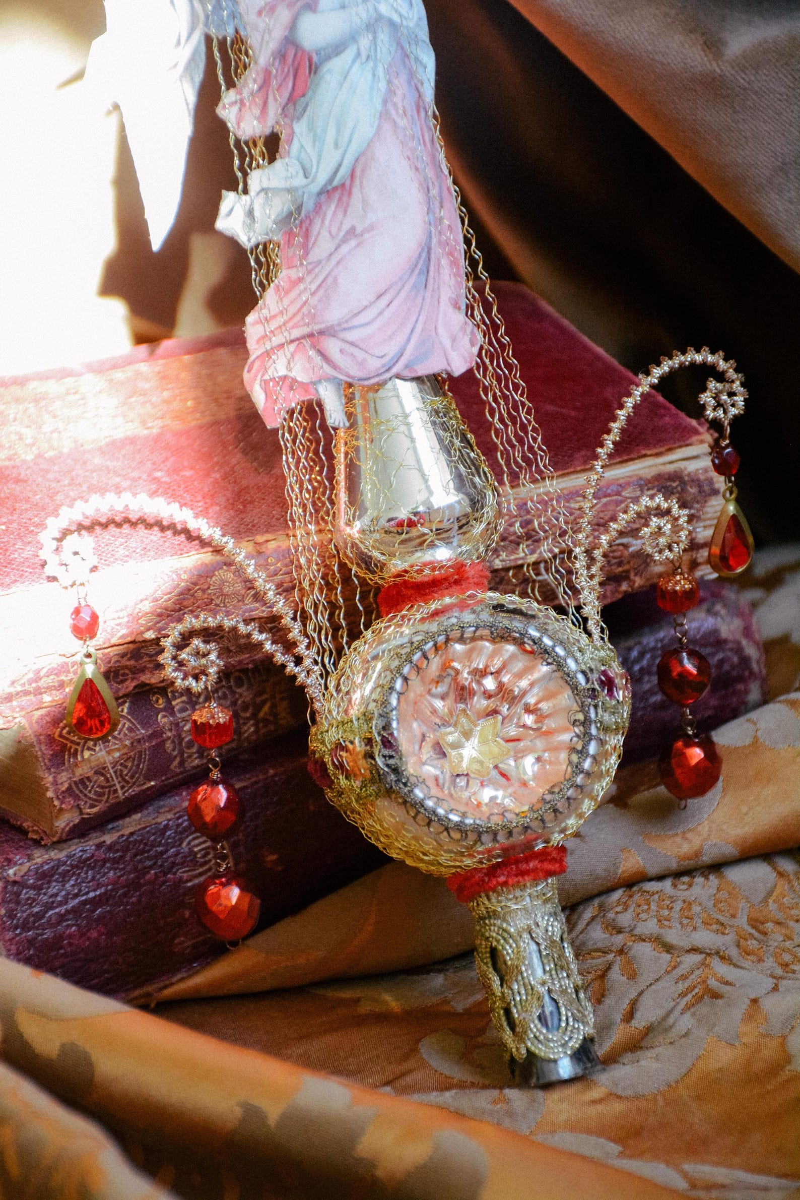 Angel Victorian Christmas Tree Topper | GLORIA - Etsy