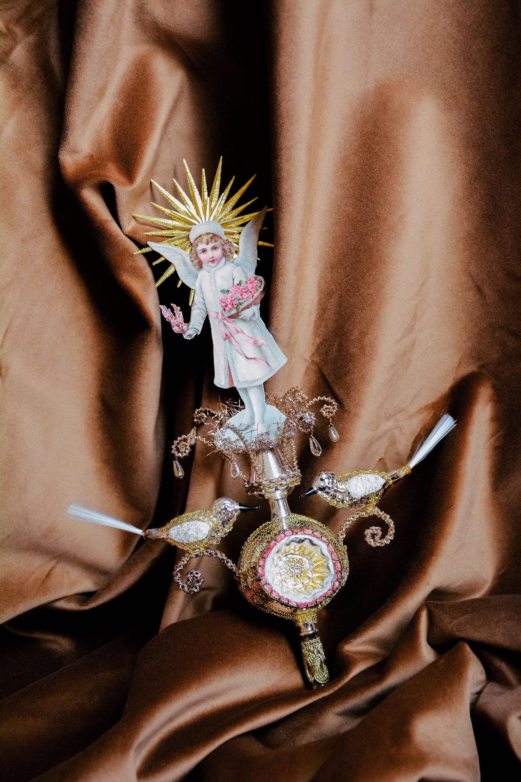 Victorian Christmas Tree Topper, Angel Topper, Victorian Topper ...