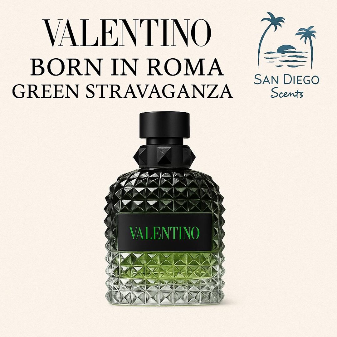 Valentino Uomo Born in Roma Green Stravaganza 2ml Sample Decant - Etsy