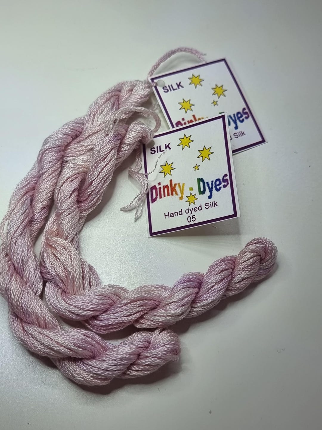 Dinky Dyes Silk Thread - S-005 Mulberry Ice - Cross Stitch Embroidery ...