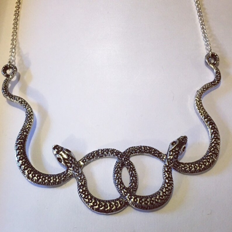 Snake Necklace - Etsy