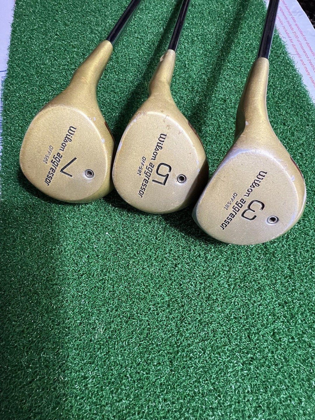 Vintage Wilson Aggressor Golf Wood Set, Collector Display, 1980s - Etsy