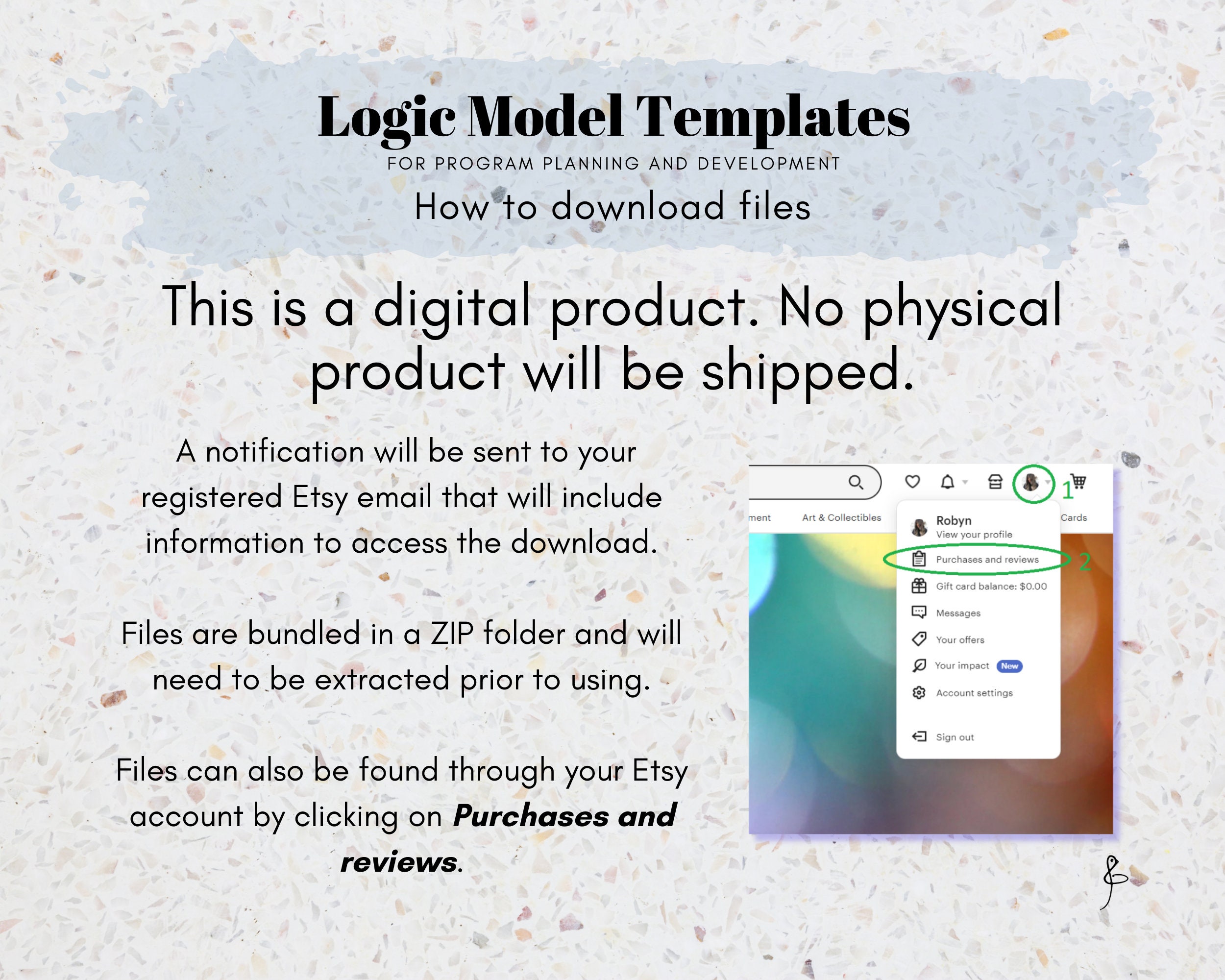 Logic Model Template (fillable PDF, Visio) for Program Planning and ...