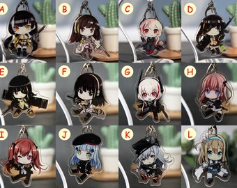 Girls Frontline Keychain - Etsy