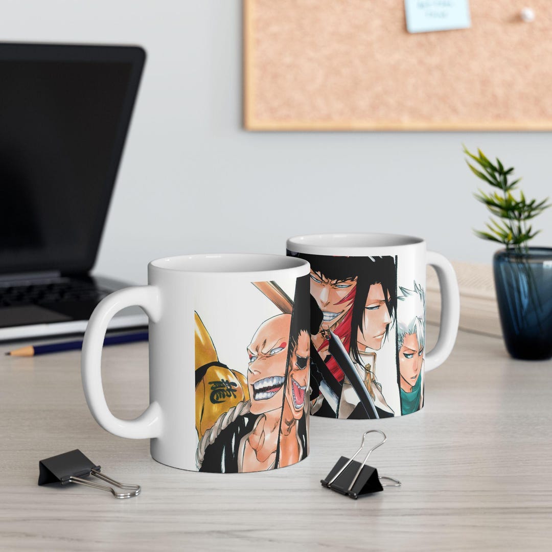 Bleach Anime Ceramic Mug, Fan Gift Coffee Cup - Etsy