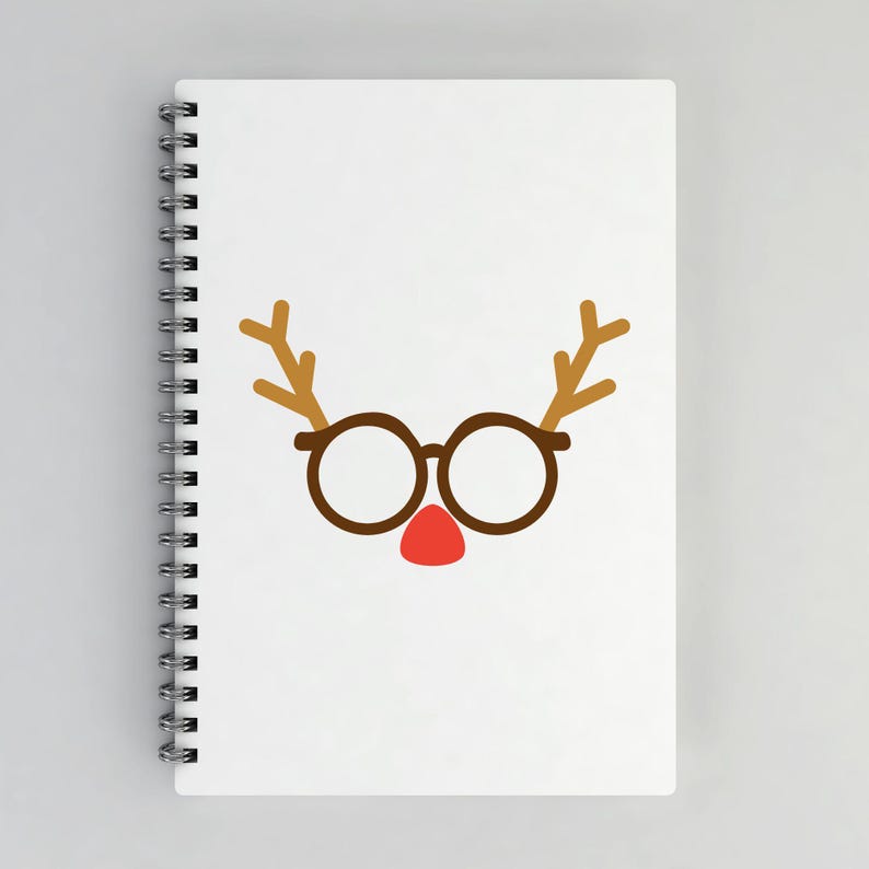 Christmas Reindeer Faces SVG Bundle, Clipart (digital Download) - Etsy