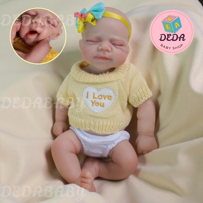 Full Body Silicone Baby Doll Eyes Open - Etsy