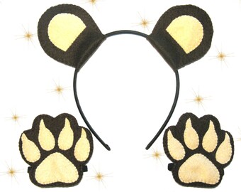 Bear ears headband | Etsy