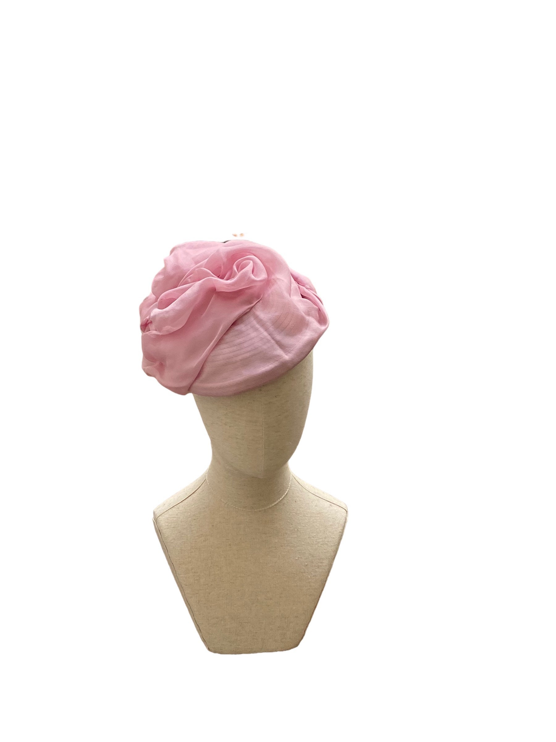 Blush Pink Event Hat/formal Summer Hat for Women/ Pastel Occasion Hat ...