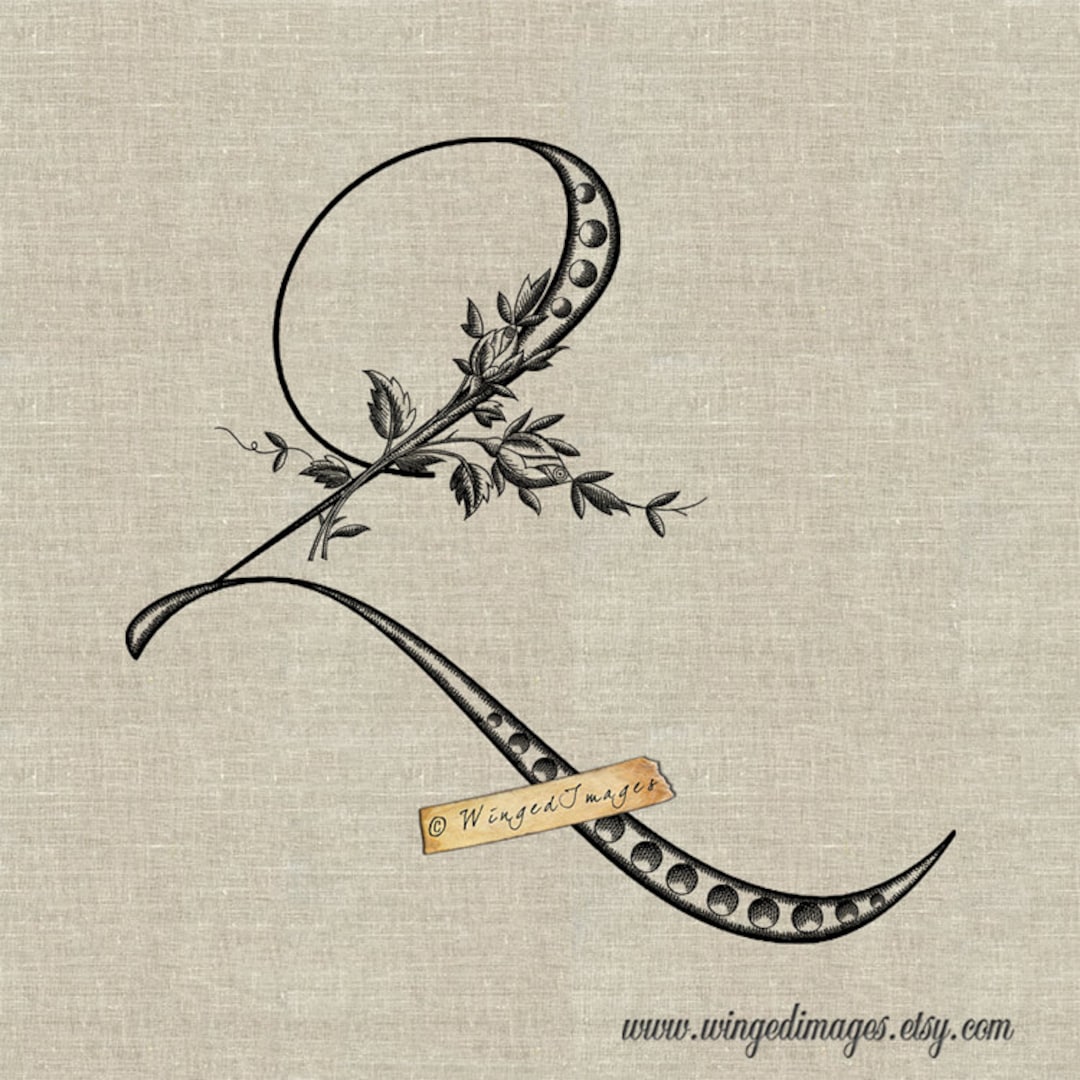 Antique French Number Two. Instant Download Digital Image No.335 Iron ...