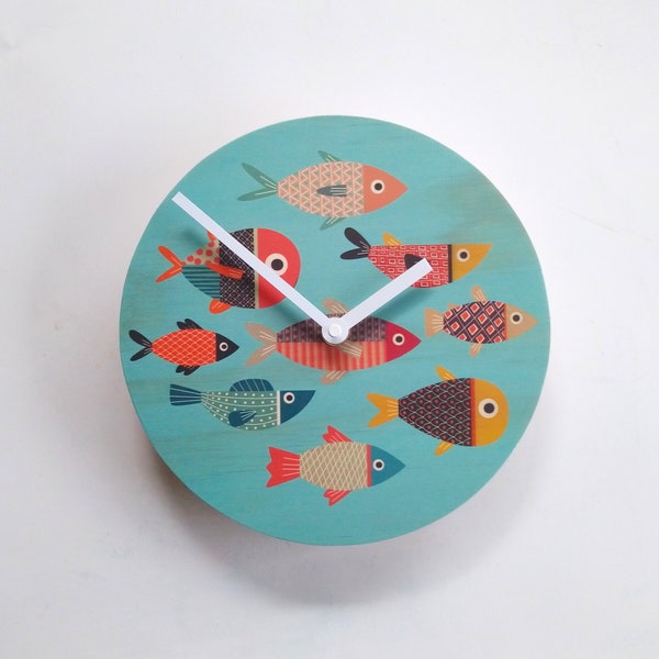 Fish Clock - Etsy