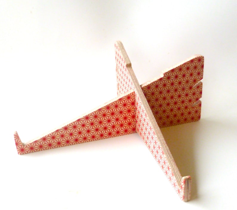 Objectify Portable Laptop Stand - Red Pattern - Etsy