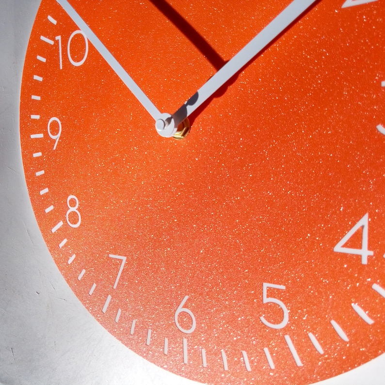 Objectify White Markers Wall Clock - Etsy