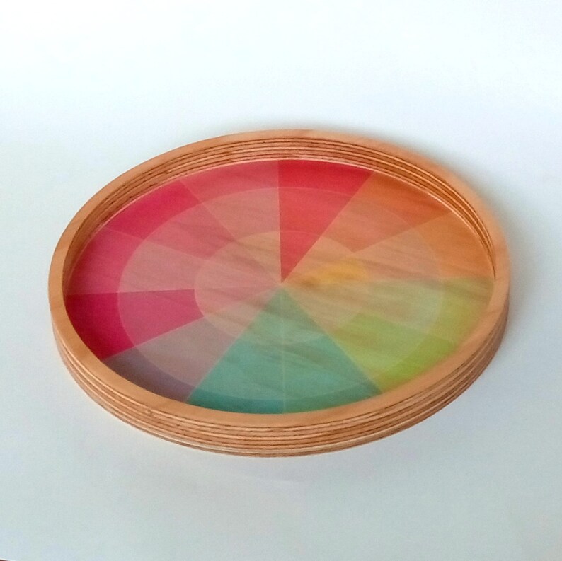Objectify Color Swatch Printed Plywood Bowl or Tray | Etsy