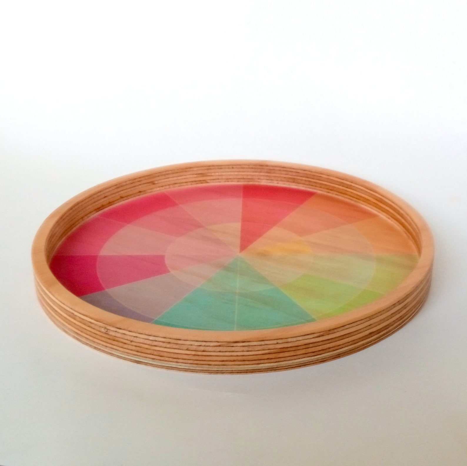 Objectify Color Swatch Printed Plywood Bowl or Tray | Etsy