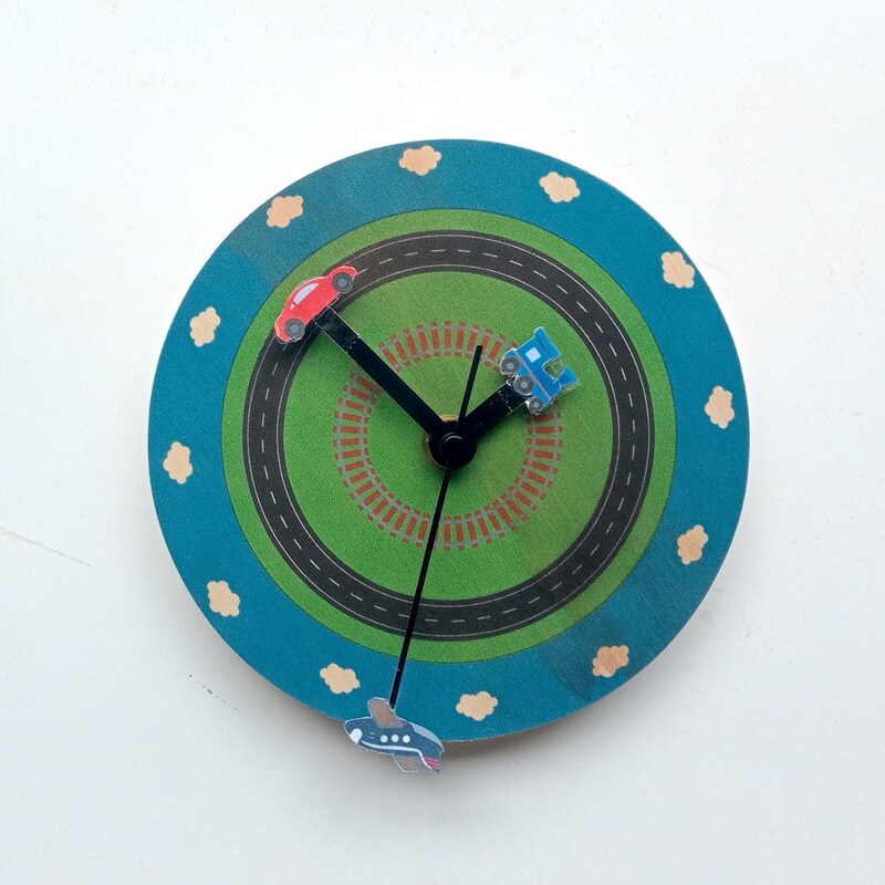 Children Wall Clock - Etsy
