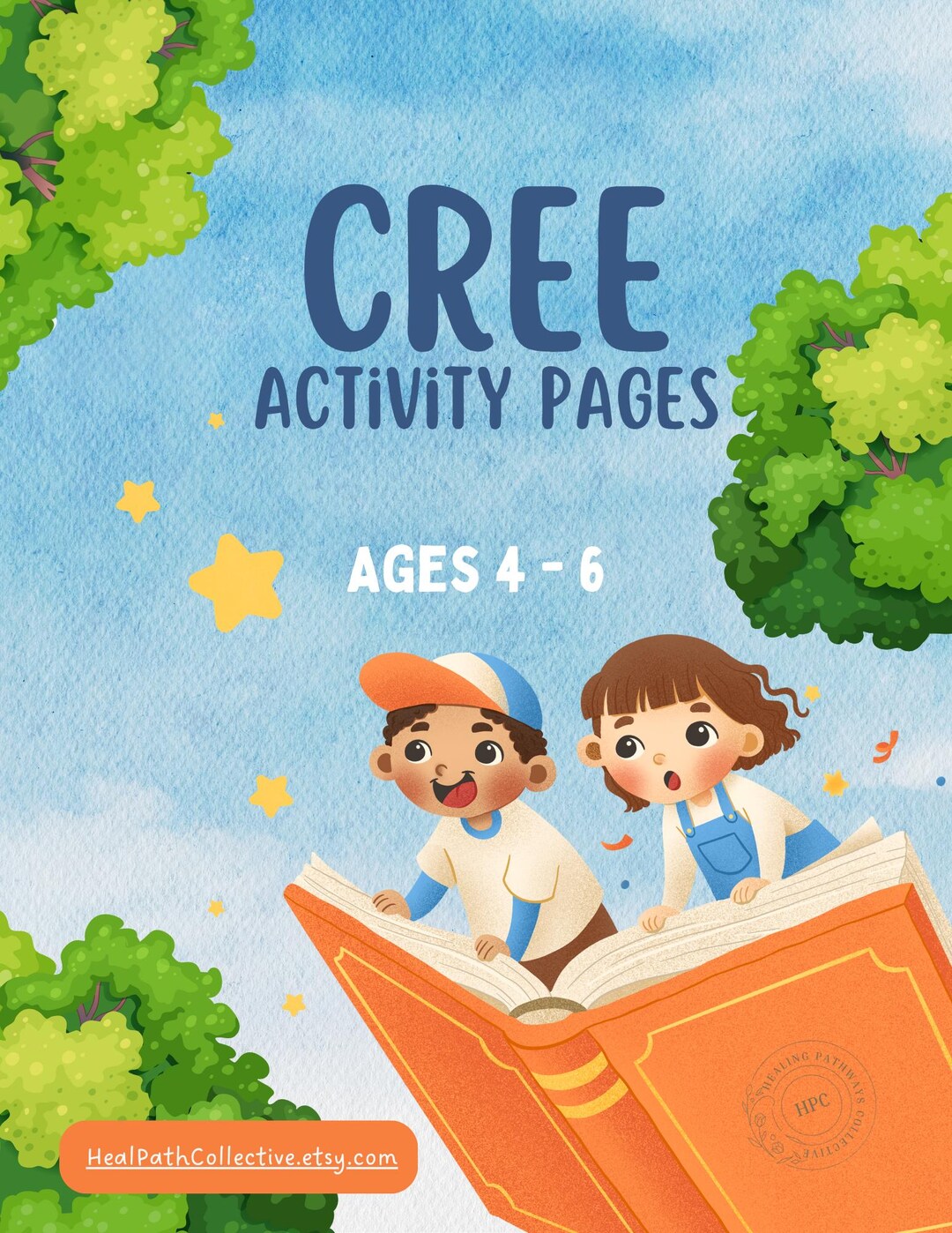 Cree Activity Pages Ages 4 - 6 Years - Etsy