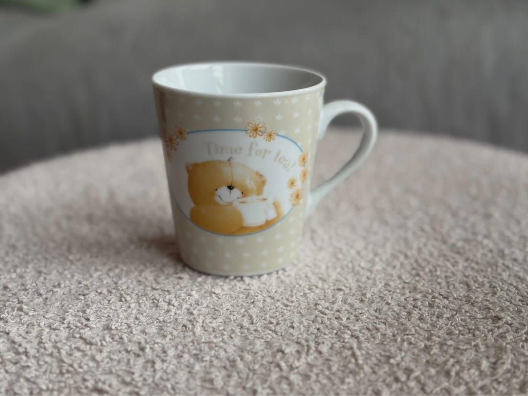 Vintage Forever Friends Mug: 1990s Teddy Bear Ceramic Cup - Etsy