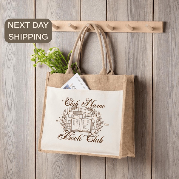 Book Club Tote Bags - Etsy