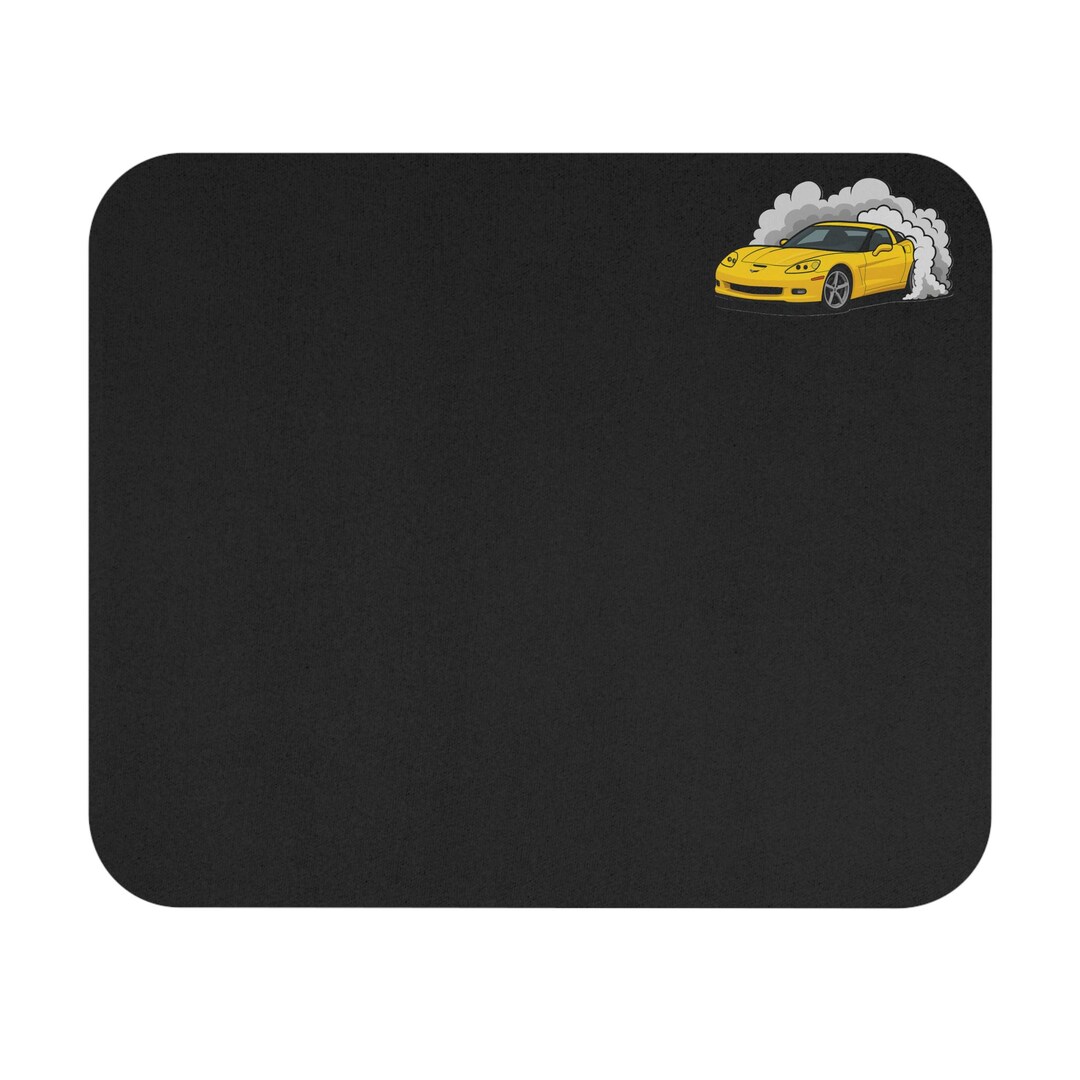 Yellow Race Car Mouse Pad – Gamer Desk Accessory - Etsy