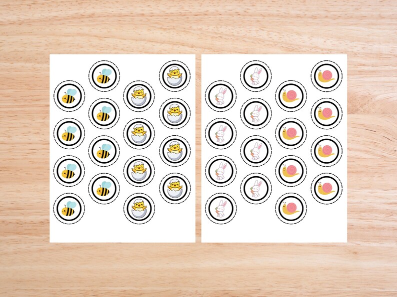 Sunny Day ABA Token Board Template: Canva Template Digital Download ...