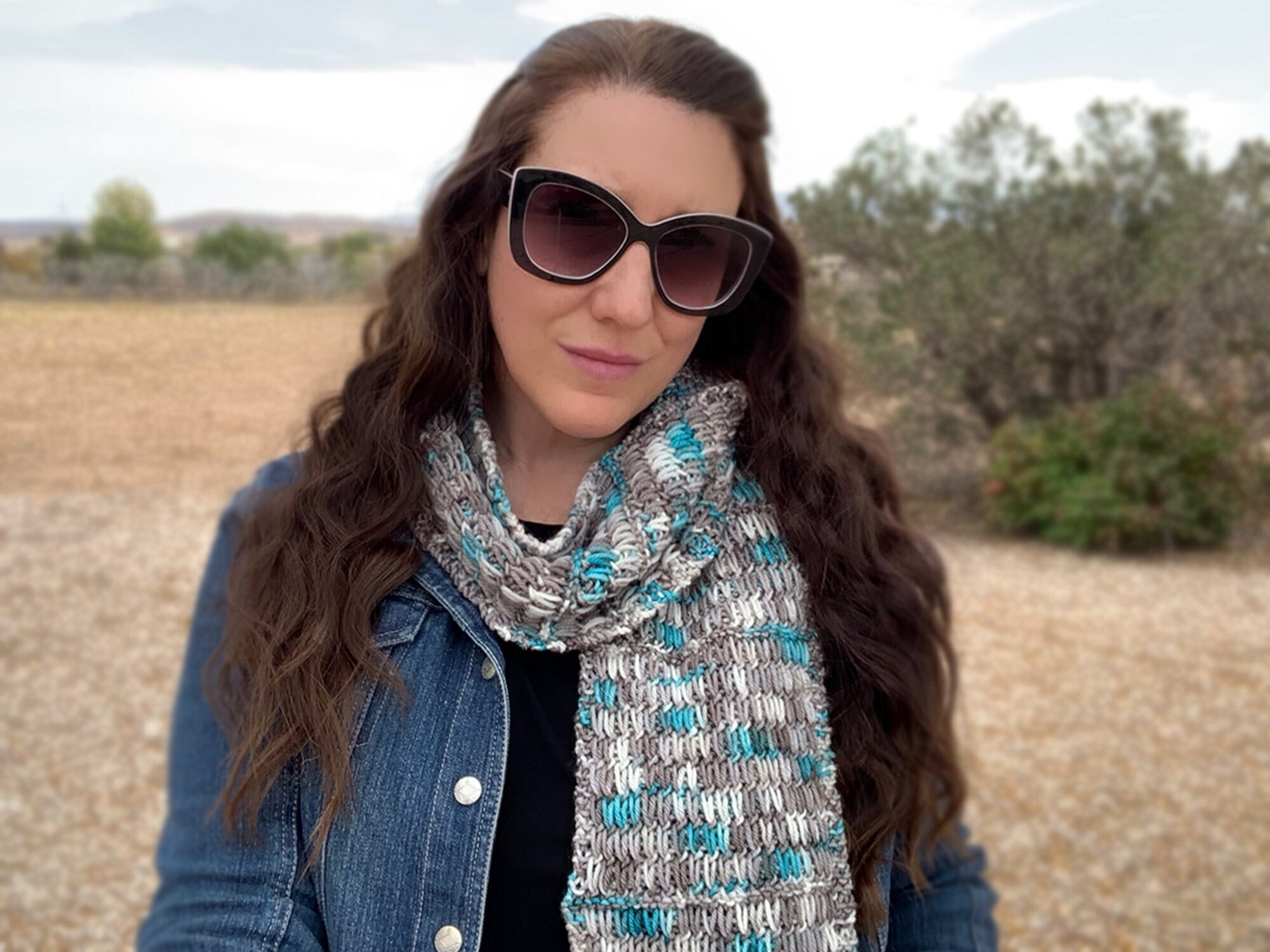 Knitting Pattern ~ Winter Chill Scarf ~ Great Knit Pattern for ...
