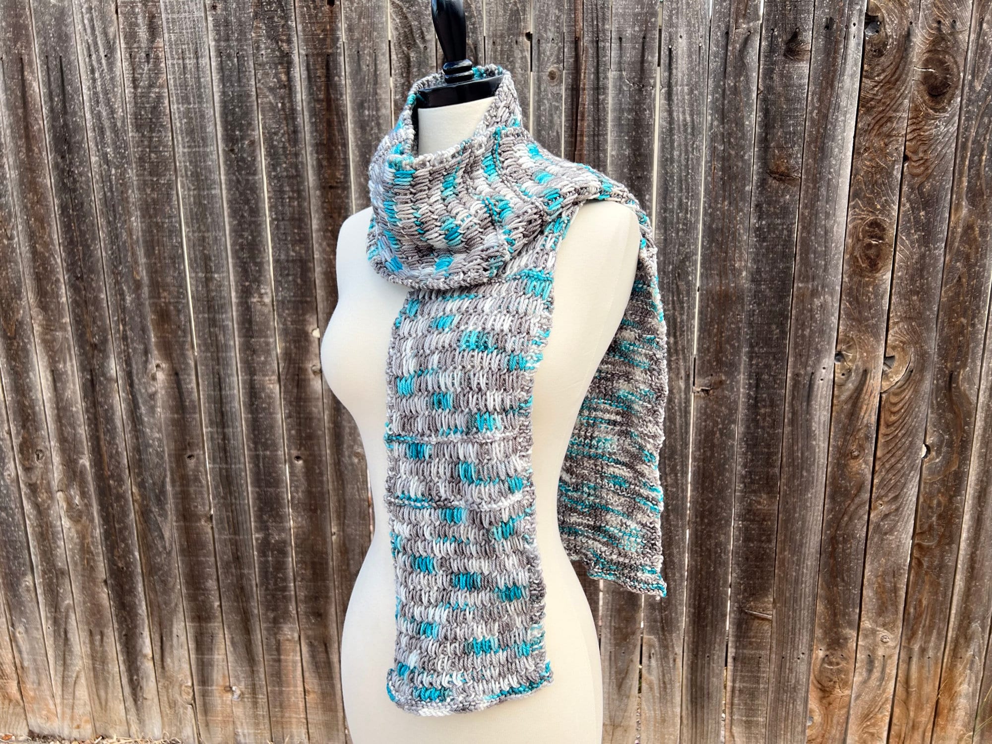 Knitting Pattern ~ Winter Chill Scarf ~ Great Knit Pattern for ...