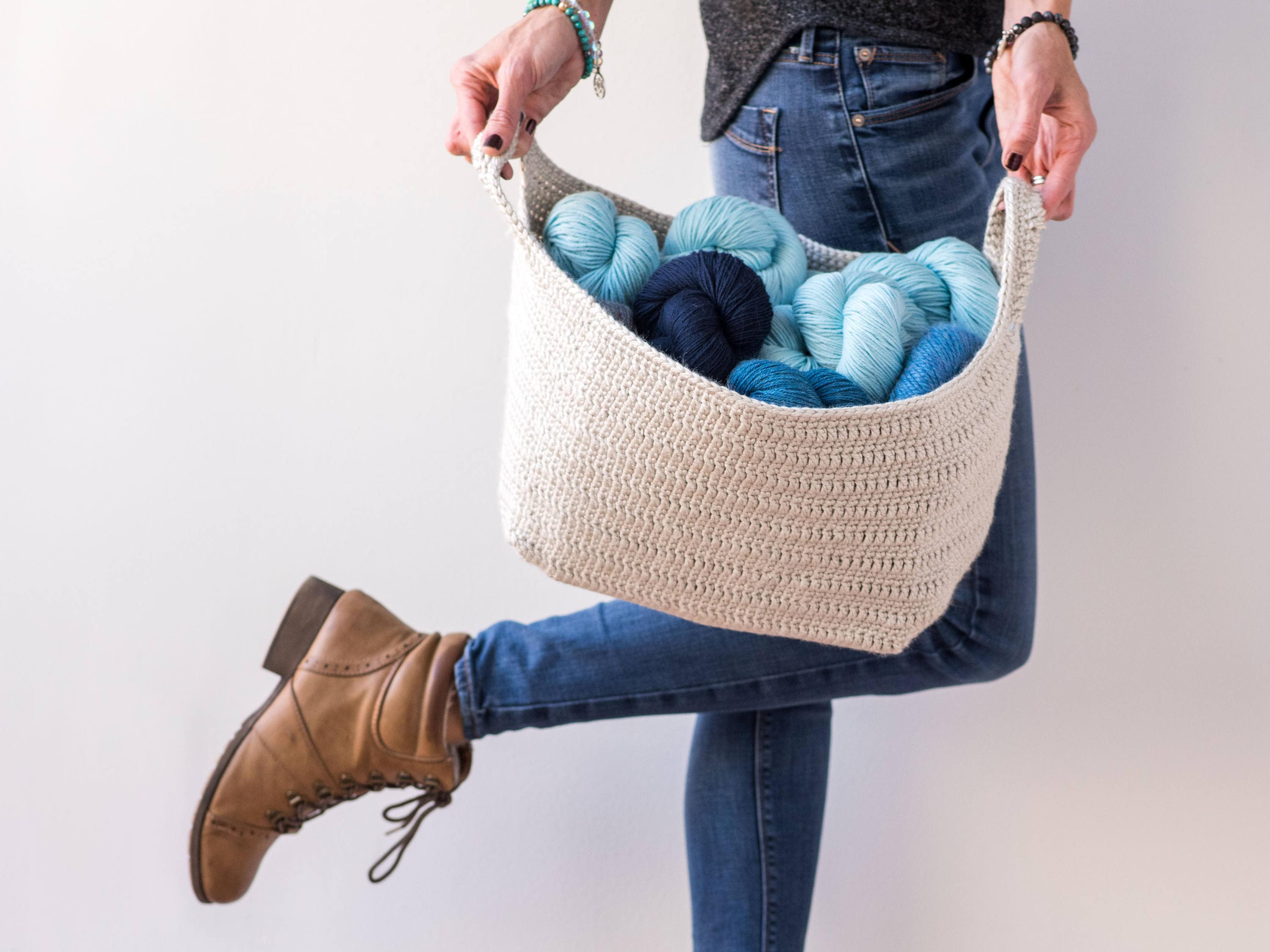 Crochet Pattern Essentials Basket Crochet Pattern - Etsy