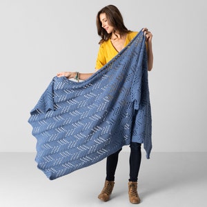 Crochet Pattern ~ Hillside Blanket ~ Crochet Pattern ~ Chevron Crochet Blanket Pattern ~ Easy ...