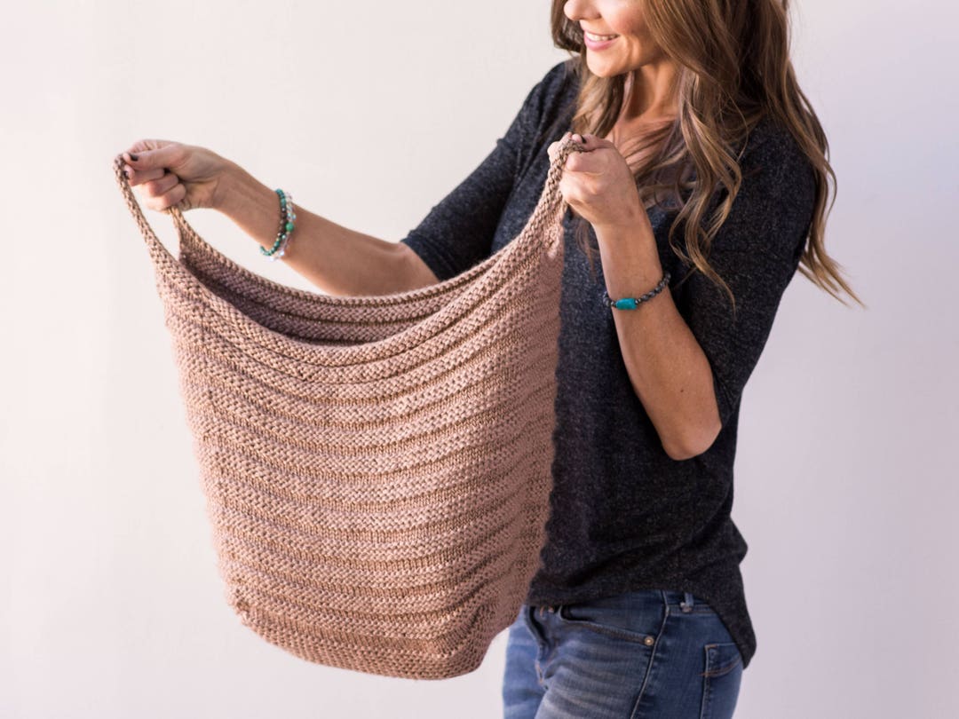 Knitting Pattern ~ Fundamentals Basket ~ Large Knitting Basket Pattern ...