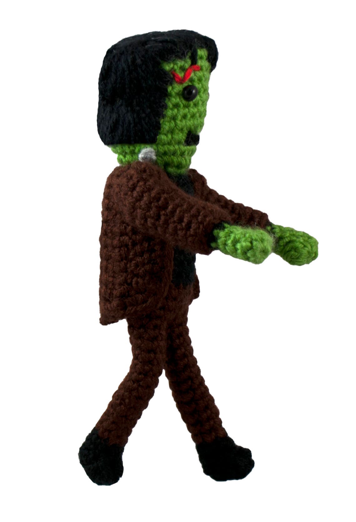 Crochet Pattern ~ Frankenstein's Monster ~ Frankenstein Monster ...