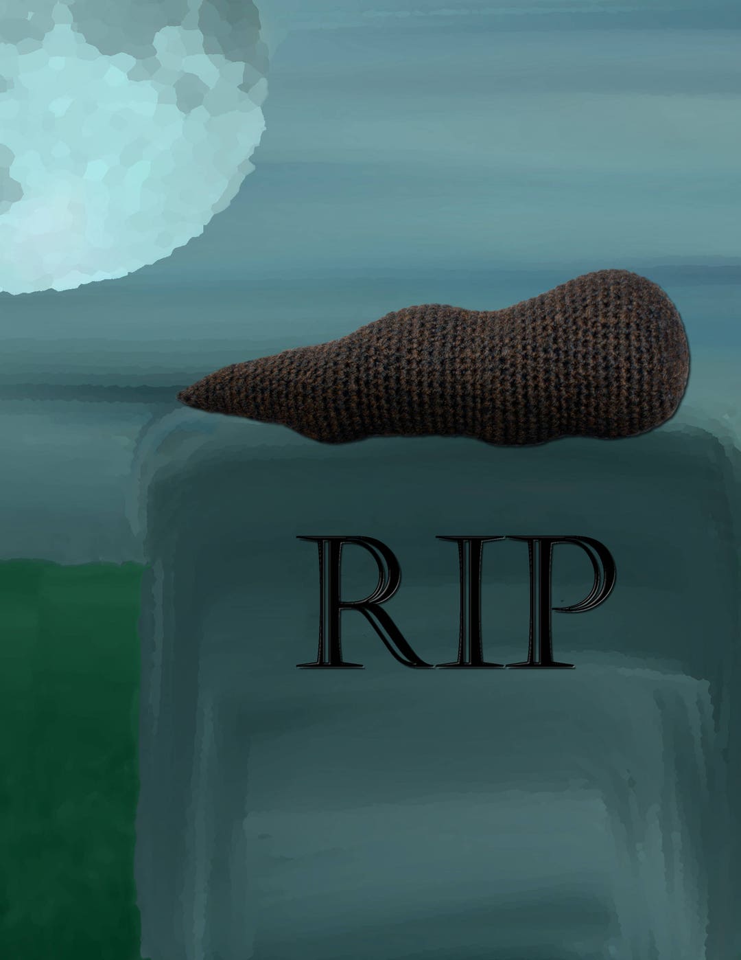 Crochet Pattern ~ Vampire Stake ~ Amigurumi Horror Prop Crochet Pattern ...