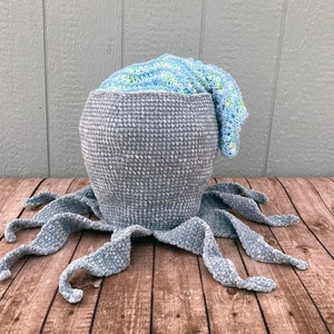 Crochet Pattern ~ Octopus Basket ~ Octopus Nursery Decor Crochet ...