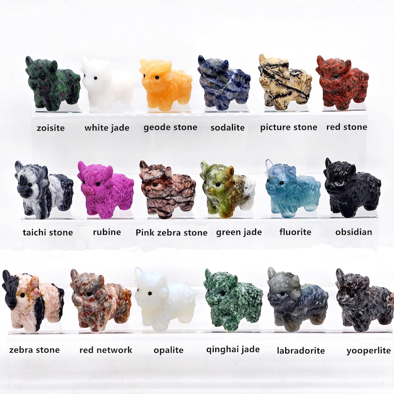Highland Cows Crystal - Etsy UK