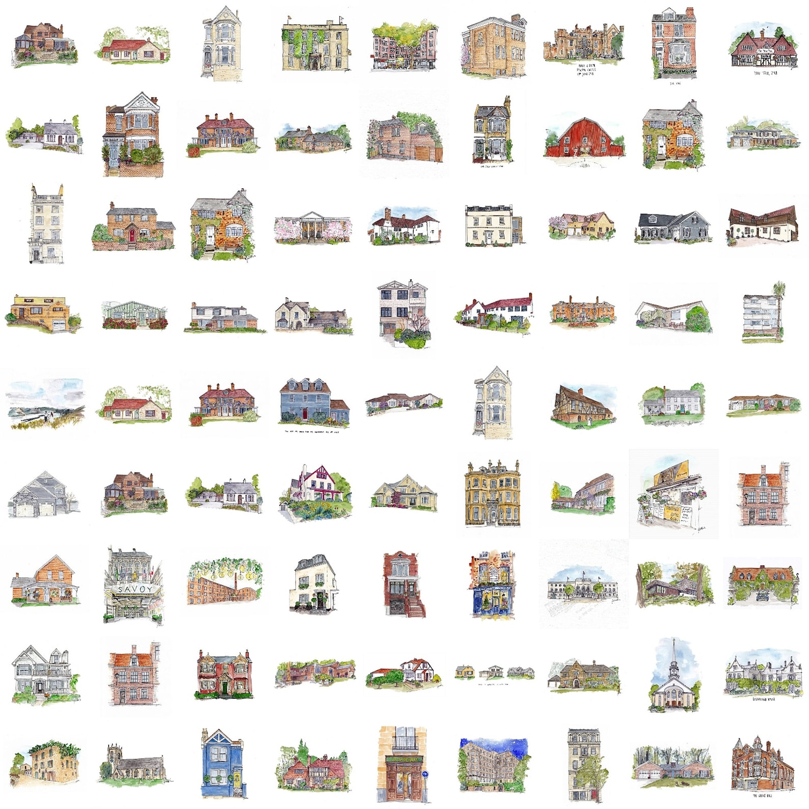 Custom Moving Card Download: Printable Change of Address or - Etsy