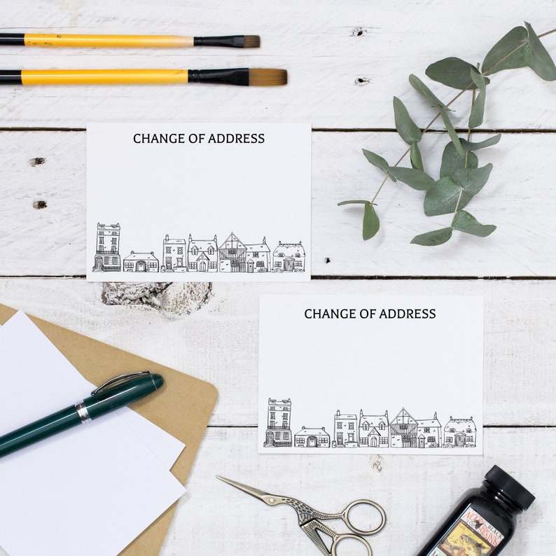 Moving Announcement Cards: Change of address or new home | Etsy