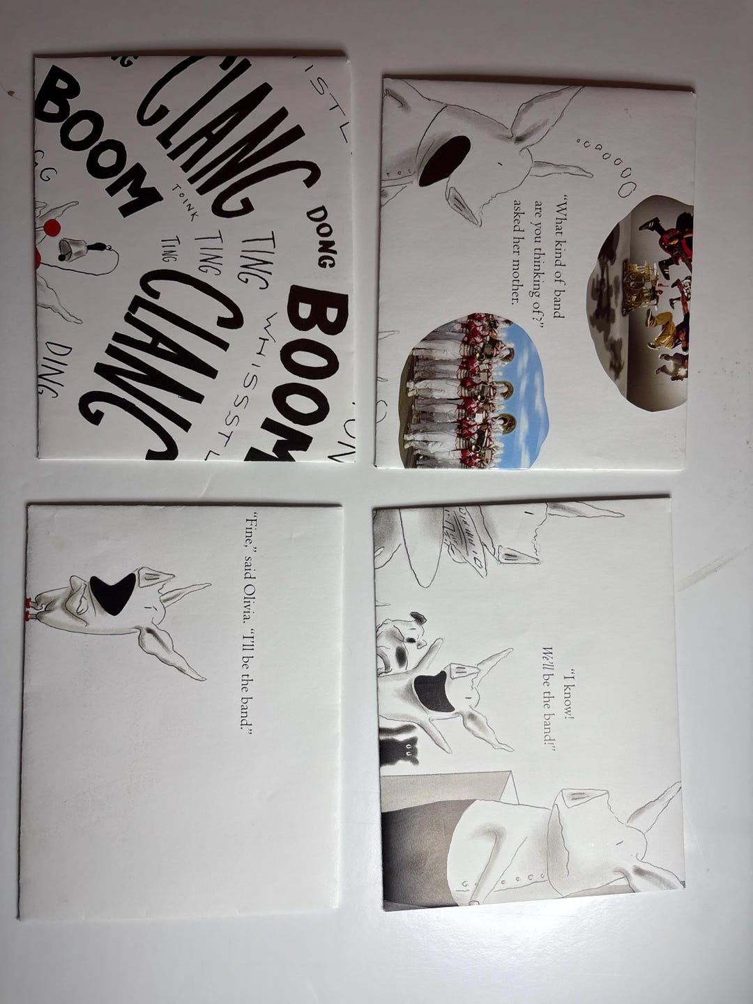 Kids OLIVIA Forms A Band: Set of 4 (only Envelopes) - Etsy
