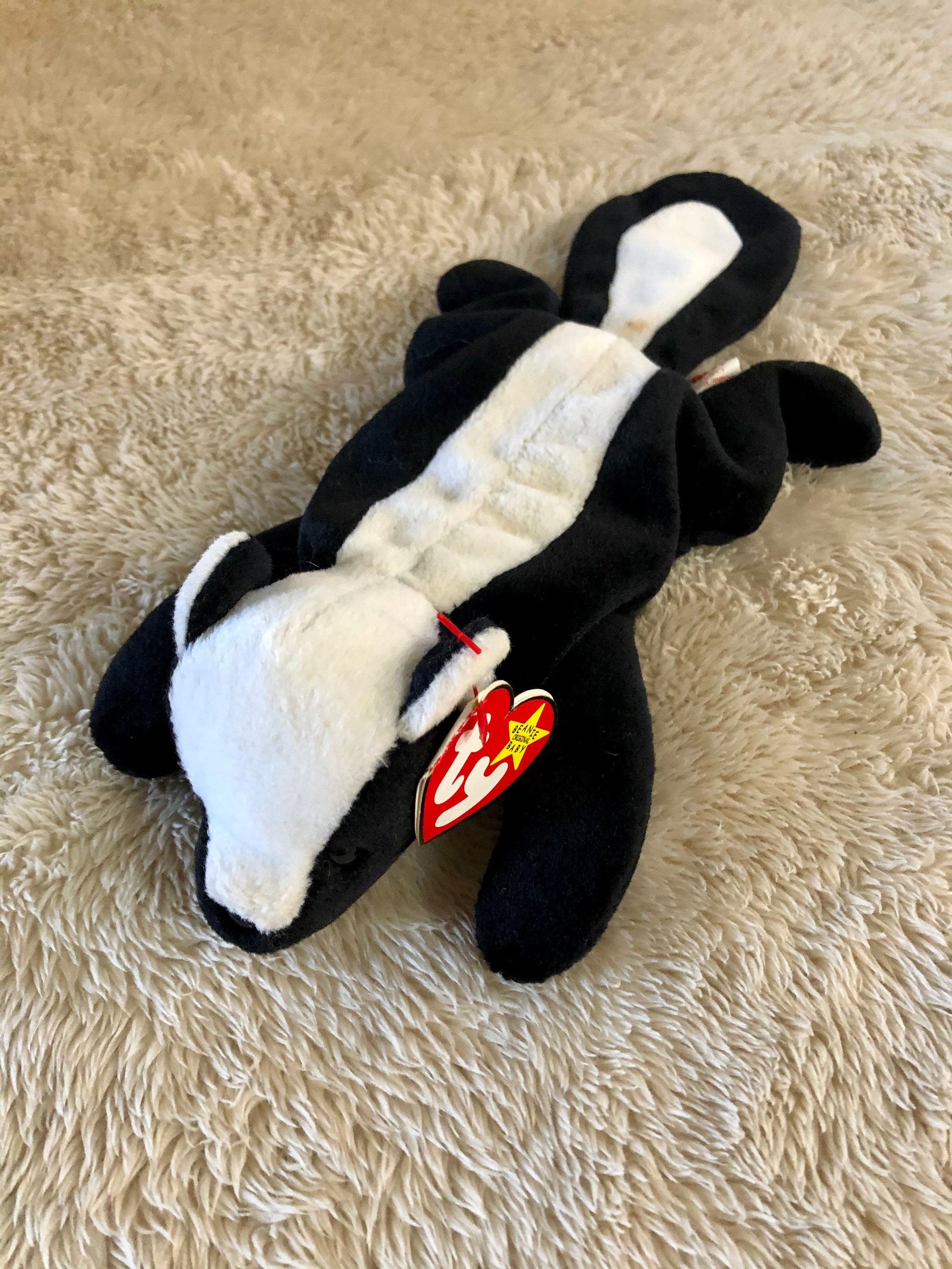 Ty Beanie Babies Chipmunk Robin Puffin Lucky Stinky - Etsy