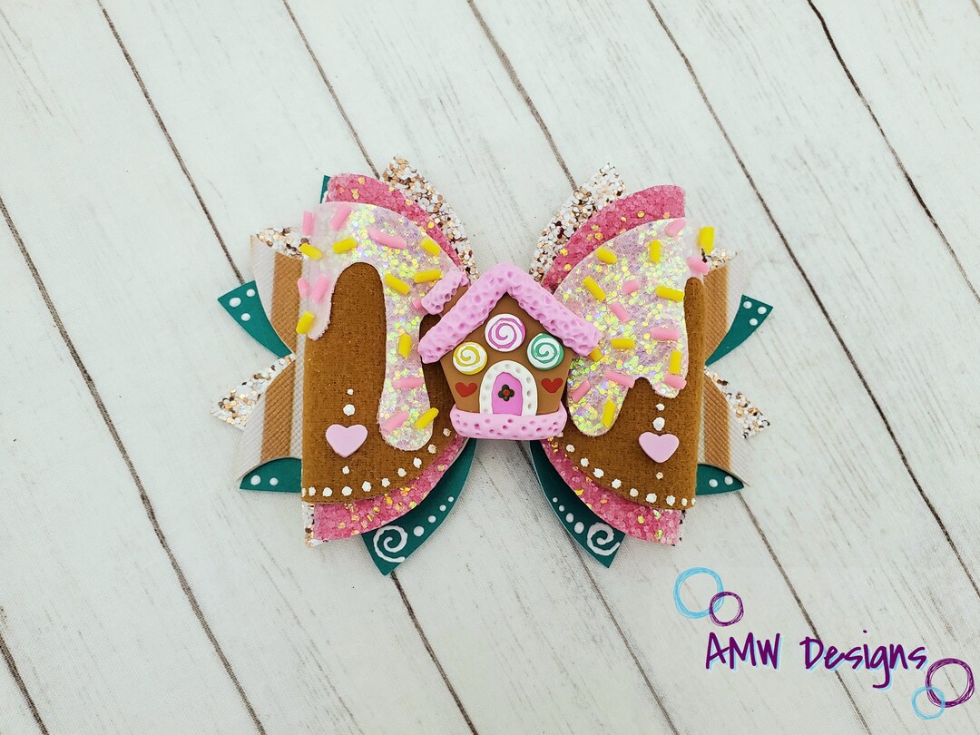 Gingerbread Bows (5 Variations) - Etsy