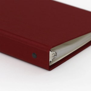 Photo Binder Album With red Rose Silk Cover / Holds 100 or 200 4x6 ...