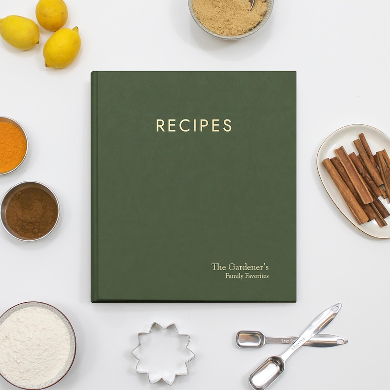 Leather Recipe Book - Etsy