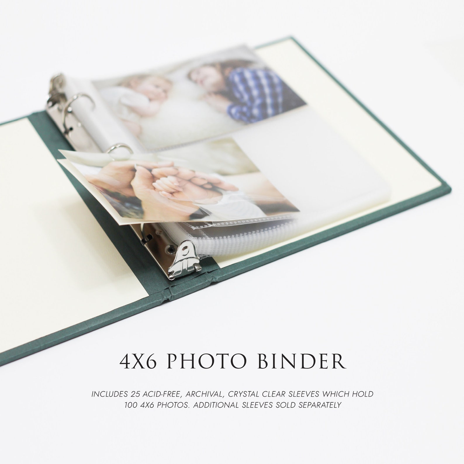 Photo Binder Album With natural Linen Cover / - Etsy