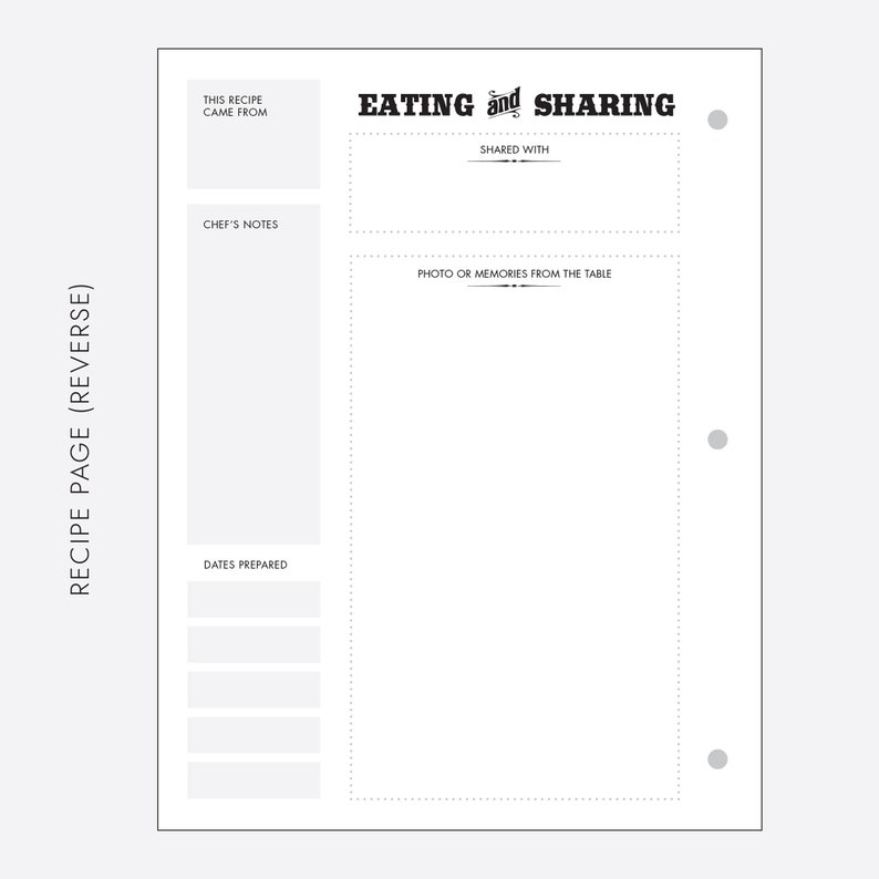 PERSONALIZED Recipe Journal With Natural Linen Cover - Etsy