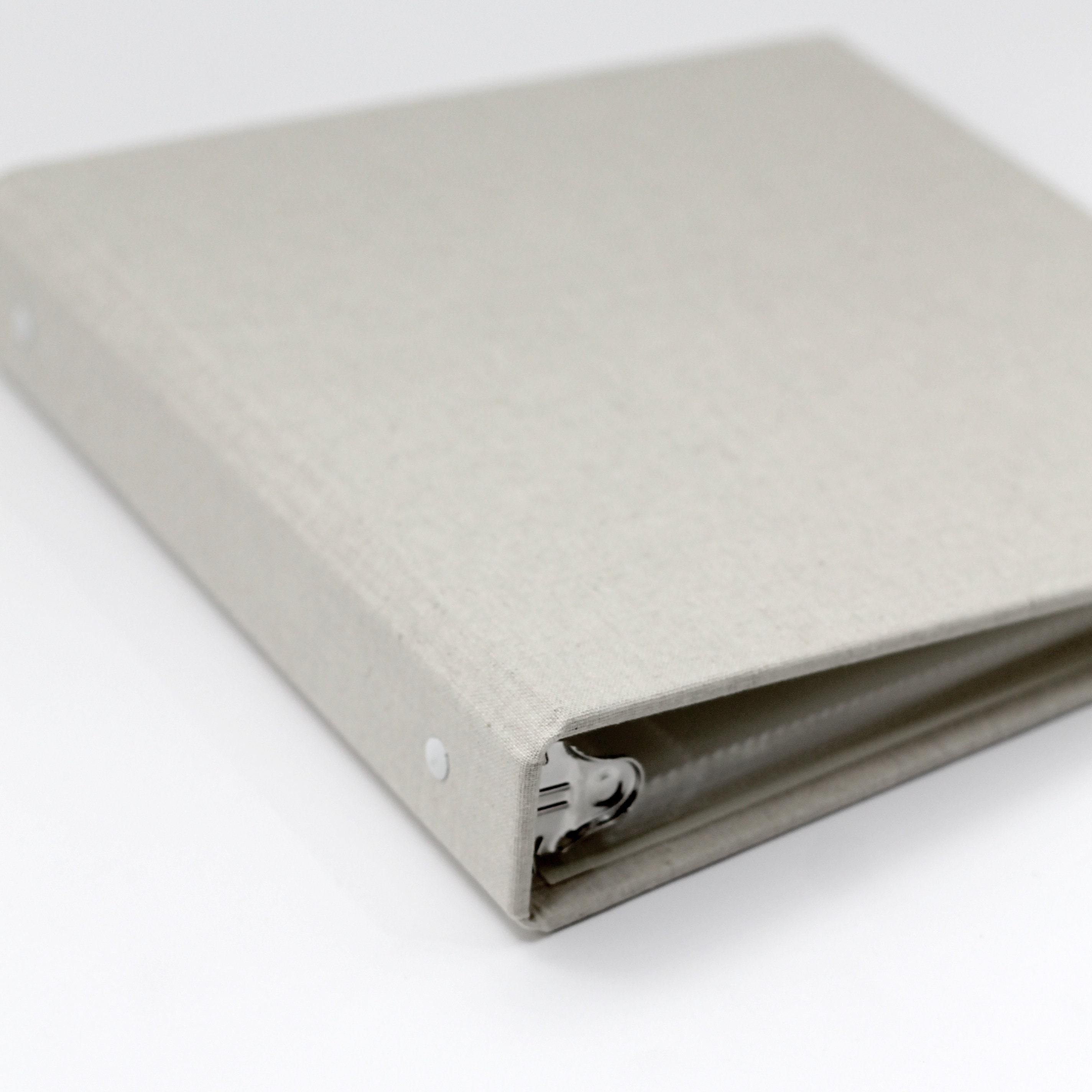 Photo Binder Album With natural Linen Cover / | Etsy