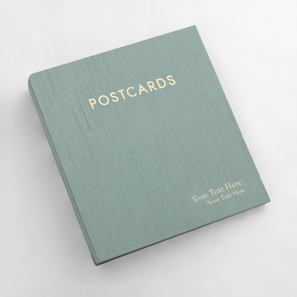 Postcard Folder - Etsy