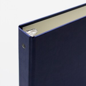 PERSONALIZED Welcome Binder With Indigo Vegan Leather Cover Includes ...
