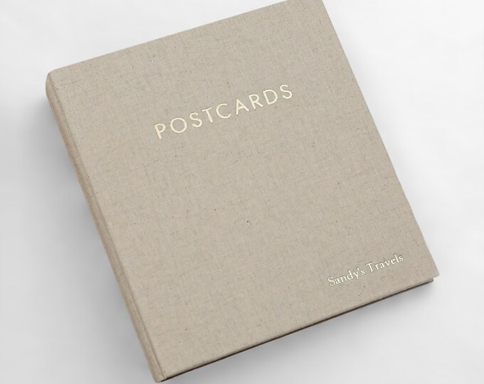 Postcard Mini Junk Journals, Vintage Style Handmade Pocket Travel ...