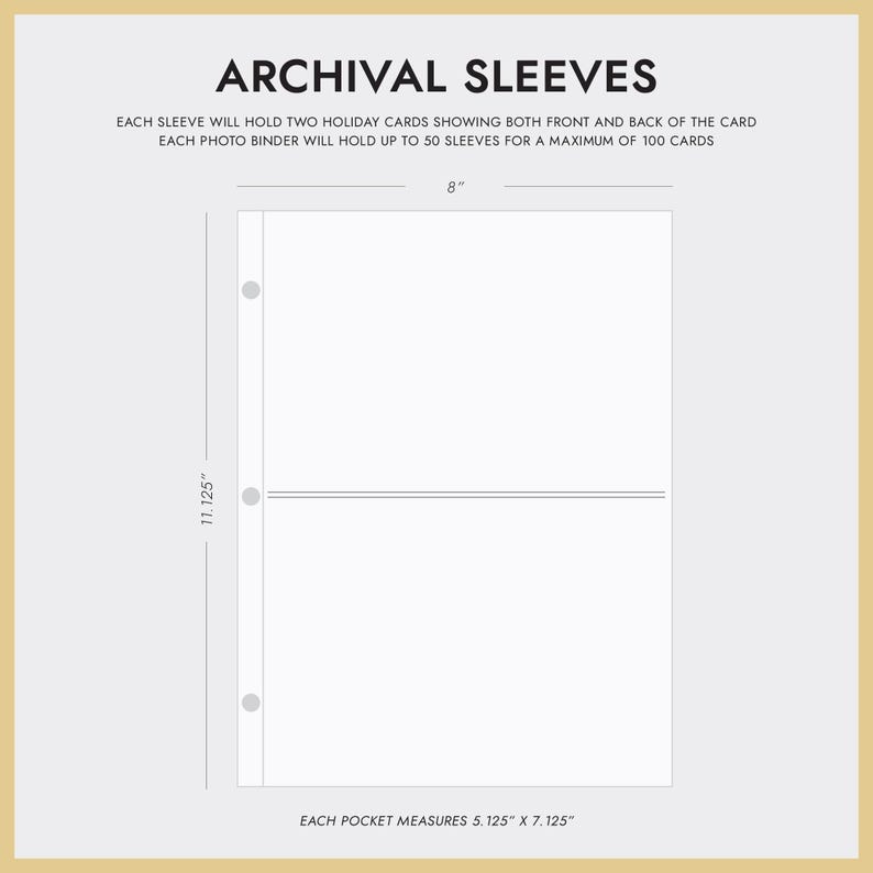 PERSONALIZED Holiday Card Album With Silver Silk Cover | Price Includes ...